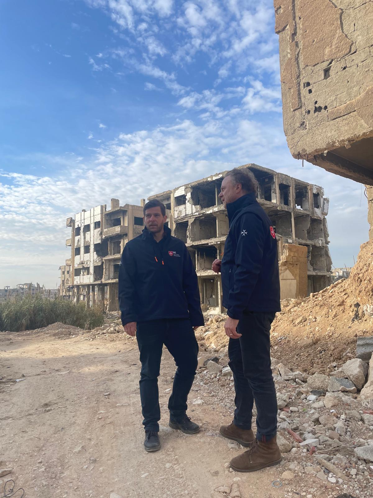 After reconnaissance in Damascus: Emergency relief expert reports from ...